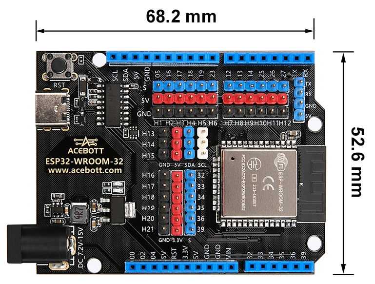 Qa007 Esp32 Max V10 Controller Board — Acebott 222 Documentation